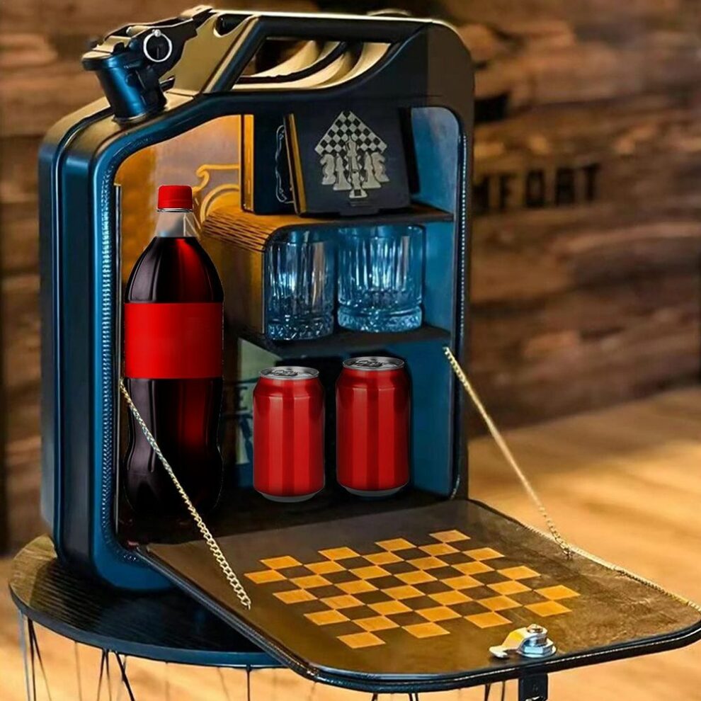 Mini Bar with Chess Board – nzoi.com | إنزوي